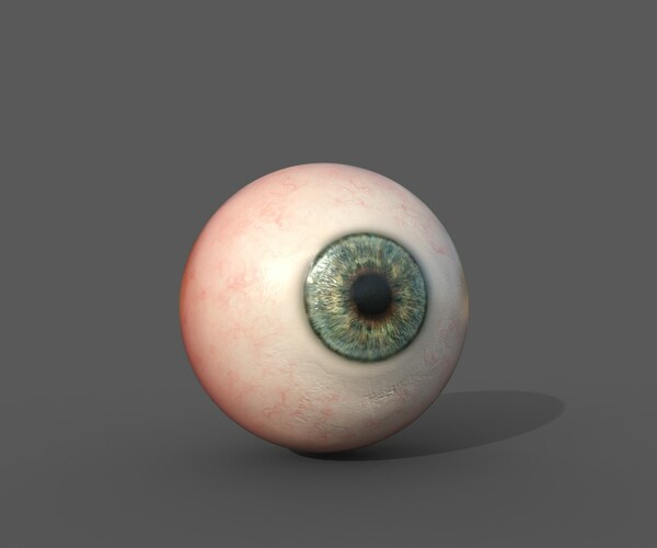 ArtStation - Low Poly Eyes | Game Assets