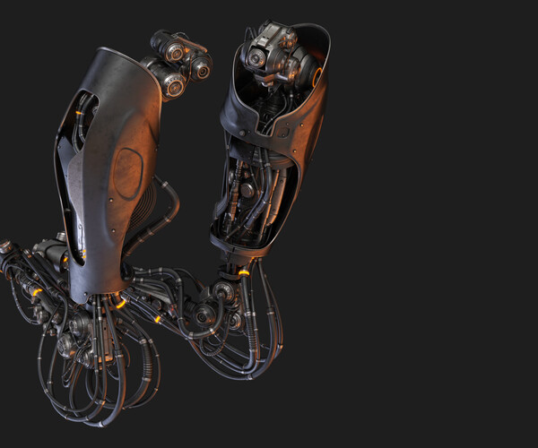 ArtStation - Sci-fi cyber limb images set volume I | Resources