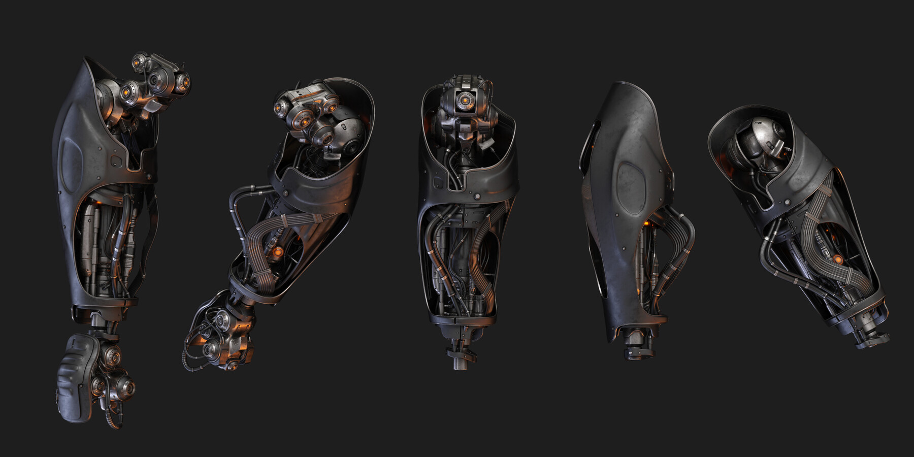 ArtStation - Sci-fi cyber limb images set volume I | Resources