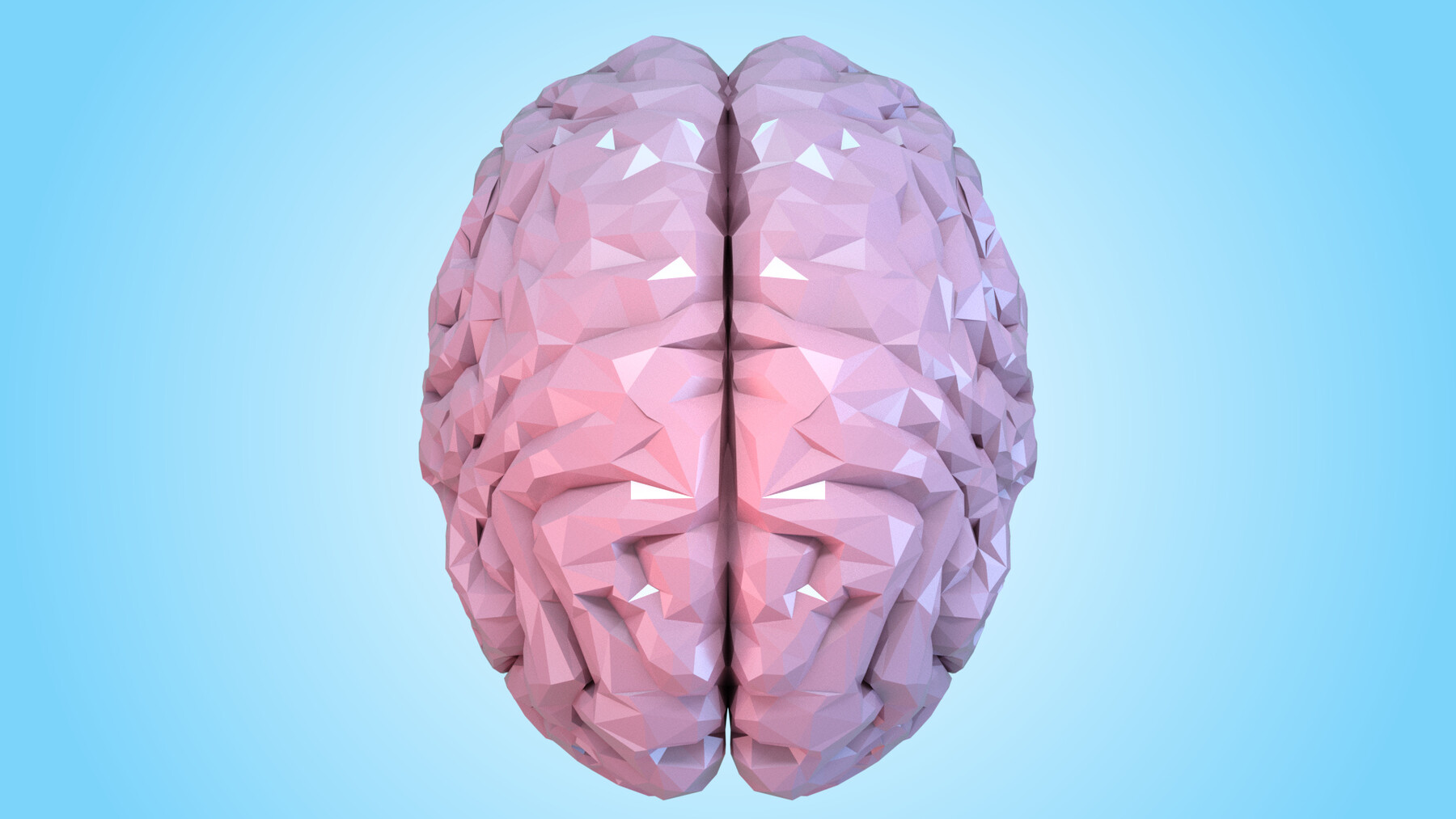 ArtStation - Brain Low-poly | Resources