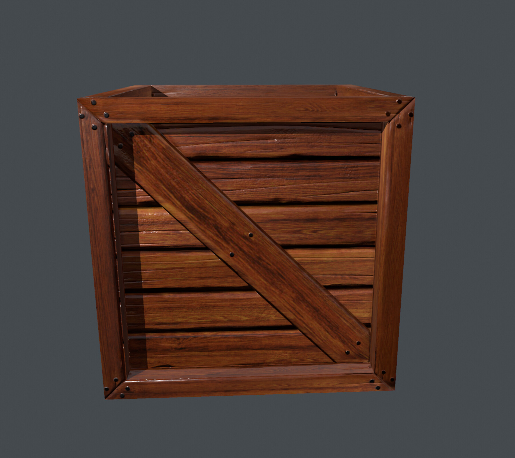 ArtStation - Crate PBR Object | Game Assets