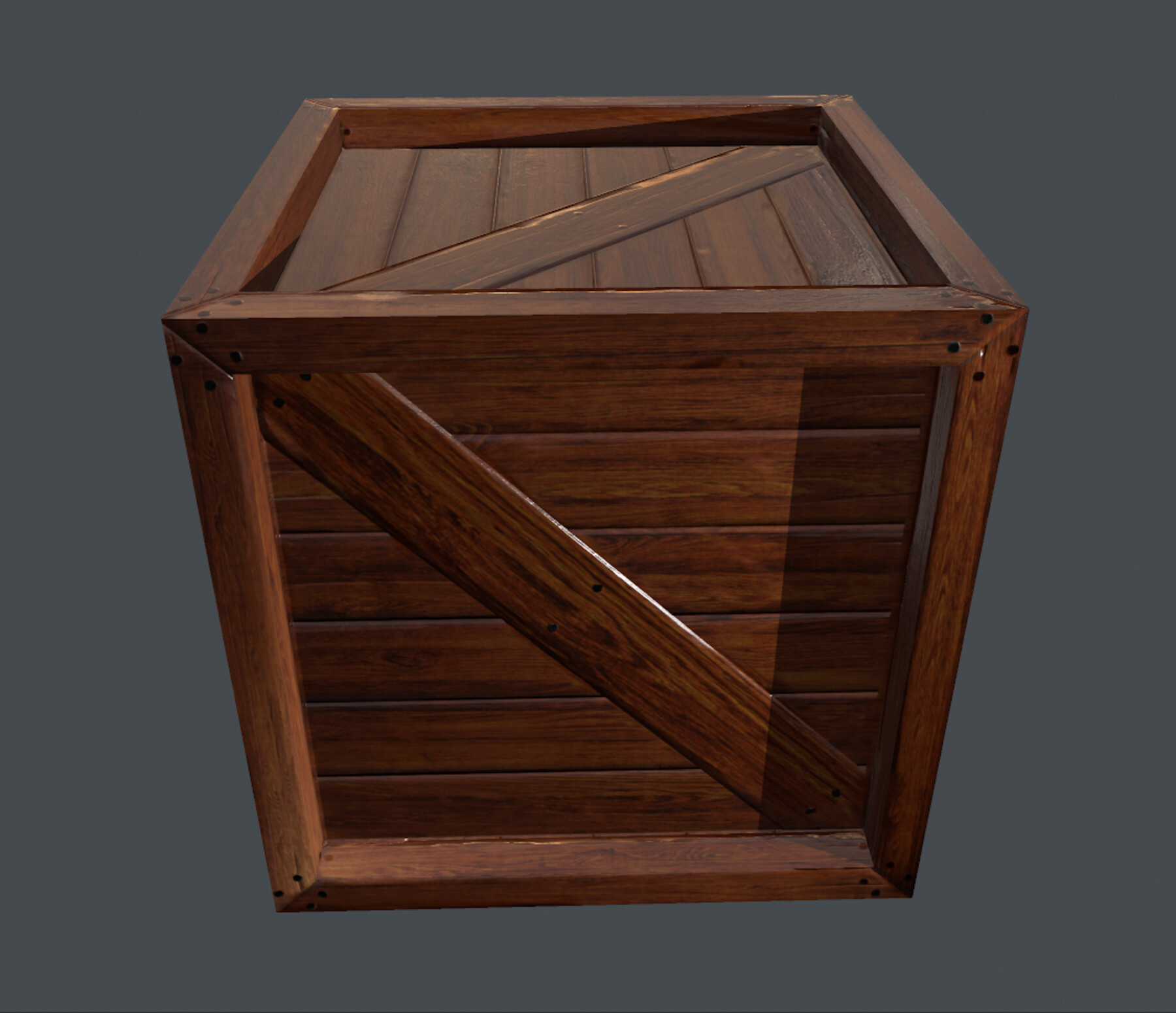 ArtStation - Crate PBR Object | Game Assets