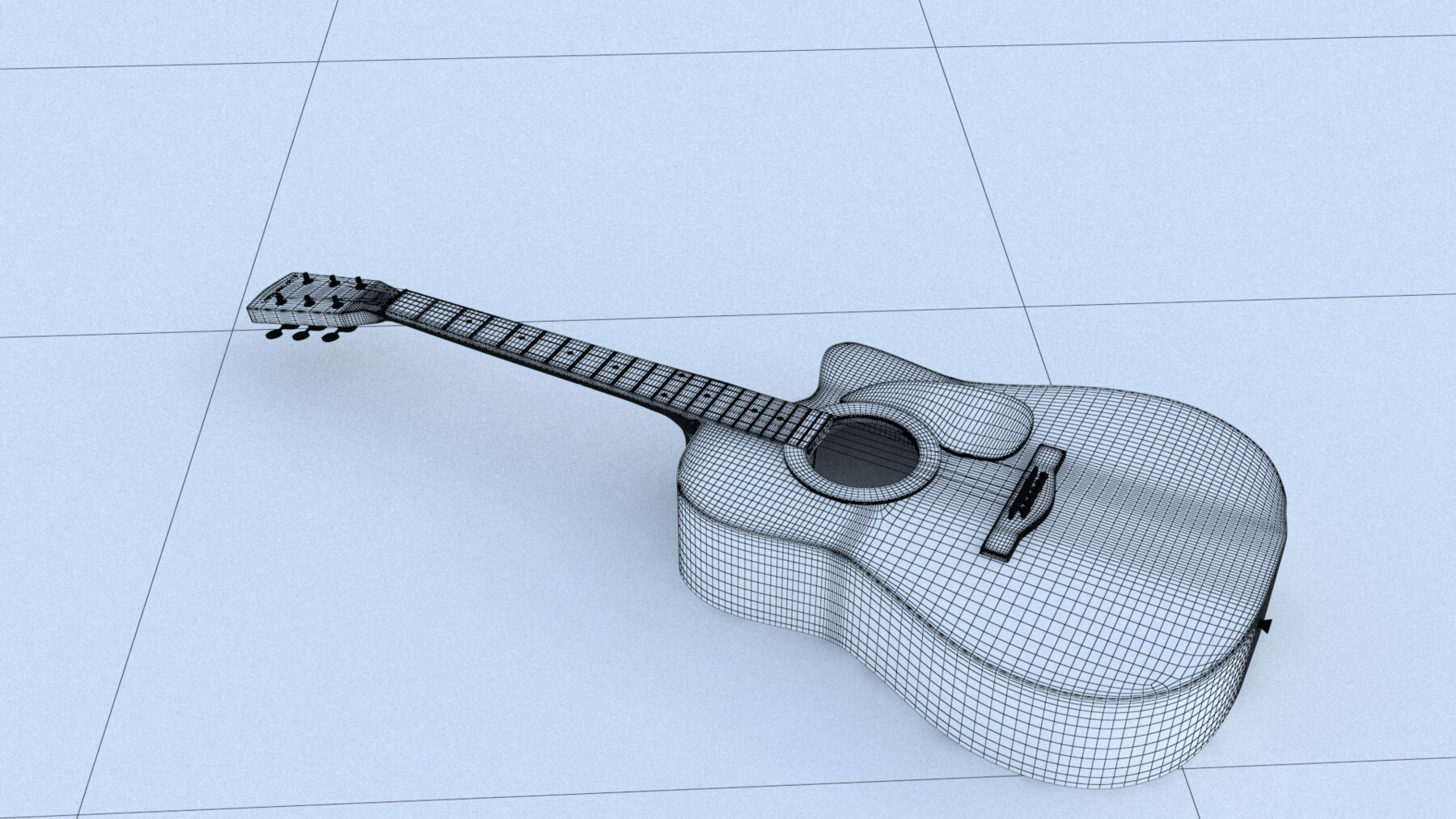 ArtStation - Acoustic Steel Strings guitar | Resources
