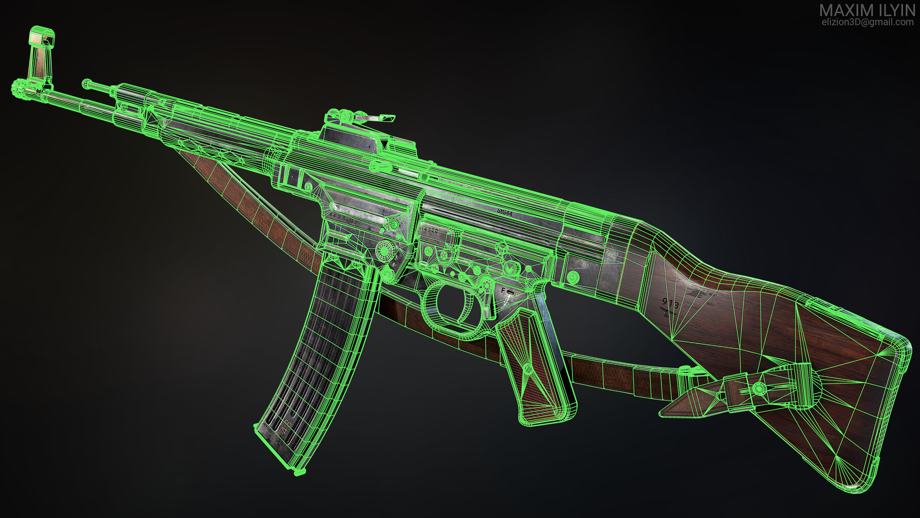 ArtStation - STG - 44 | Sturmgewehr | Game Assets