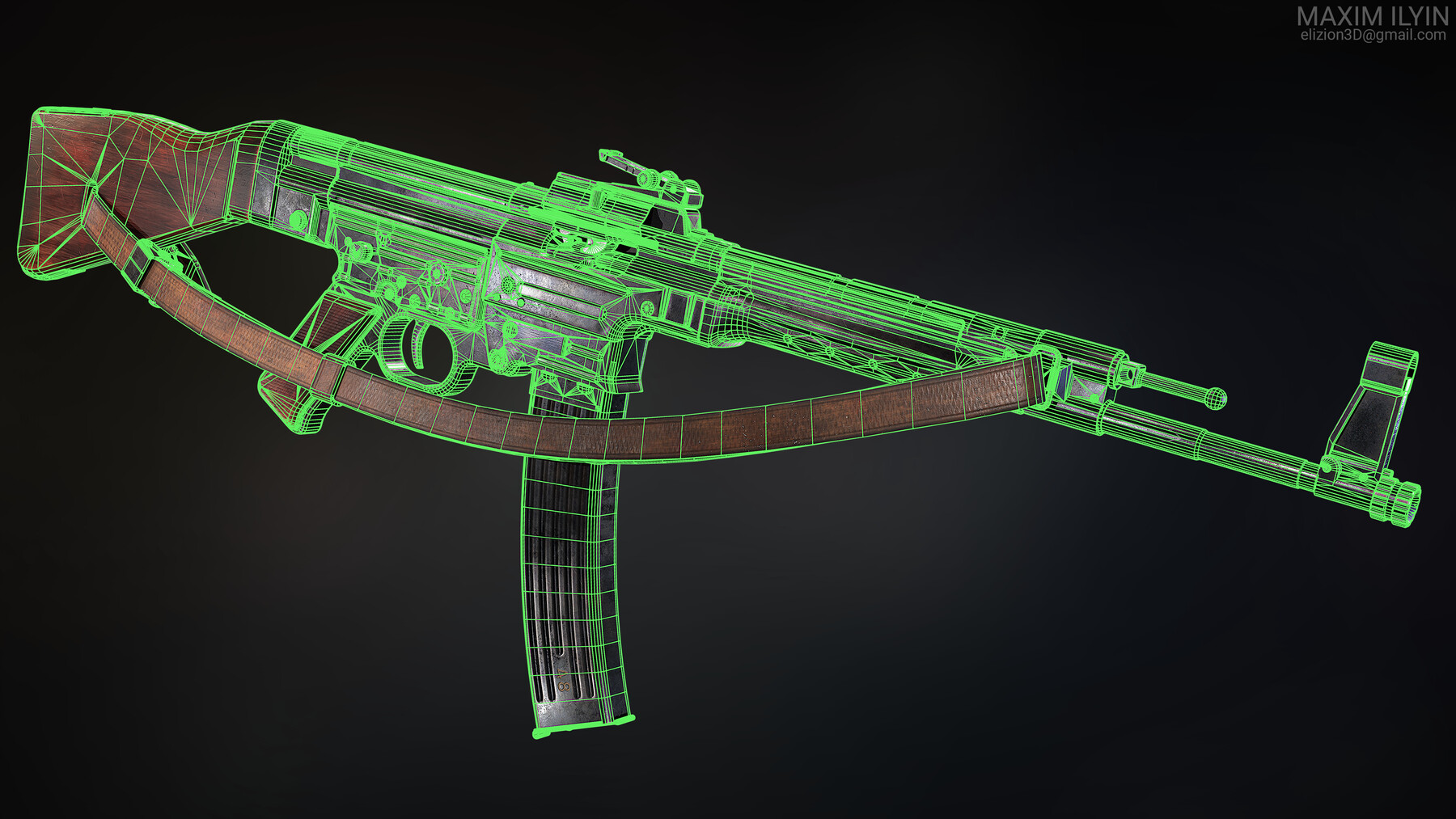 ArtStation - STG - 44 | Sturmgewehr | Game Assets