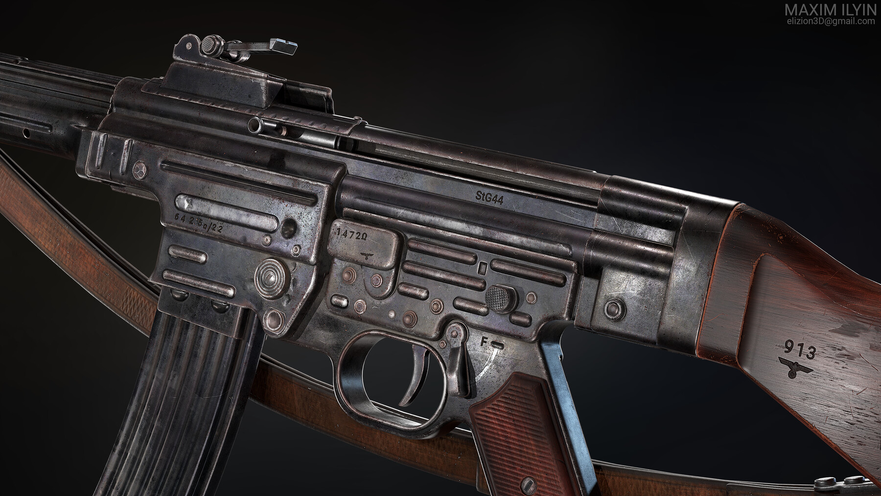 ArtStation - STG - 44 | Sturmgewehr | Game Assets