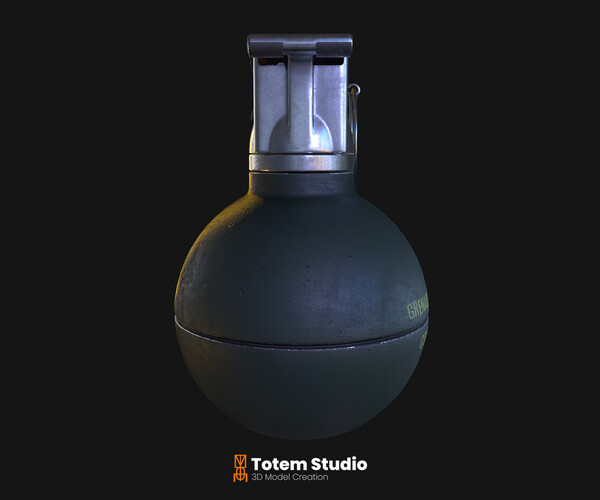 ArtStation - M67 Frag Grenade | Resources