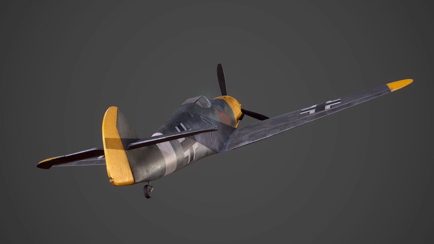 ArtStation - Messerschmitt BF-109 - Game Ready | Game Assets
