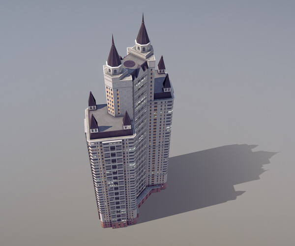 ArtStation - MSK Building 55 | Game Assets