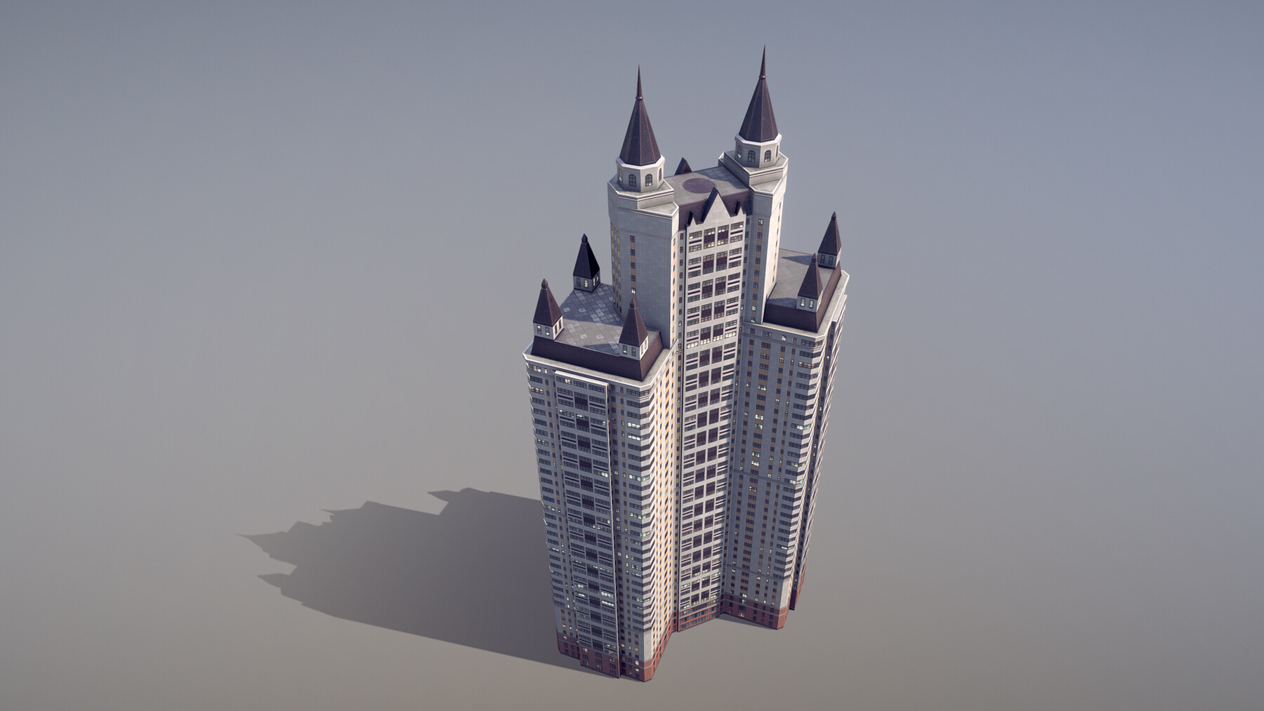 ArtStation - MSK Building 55 | Game Assets