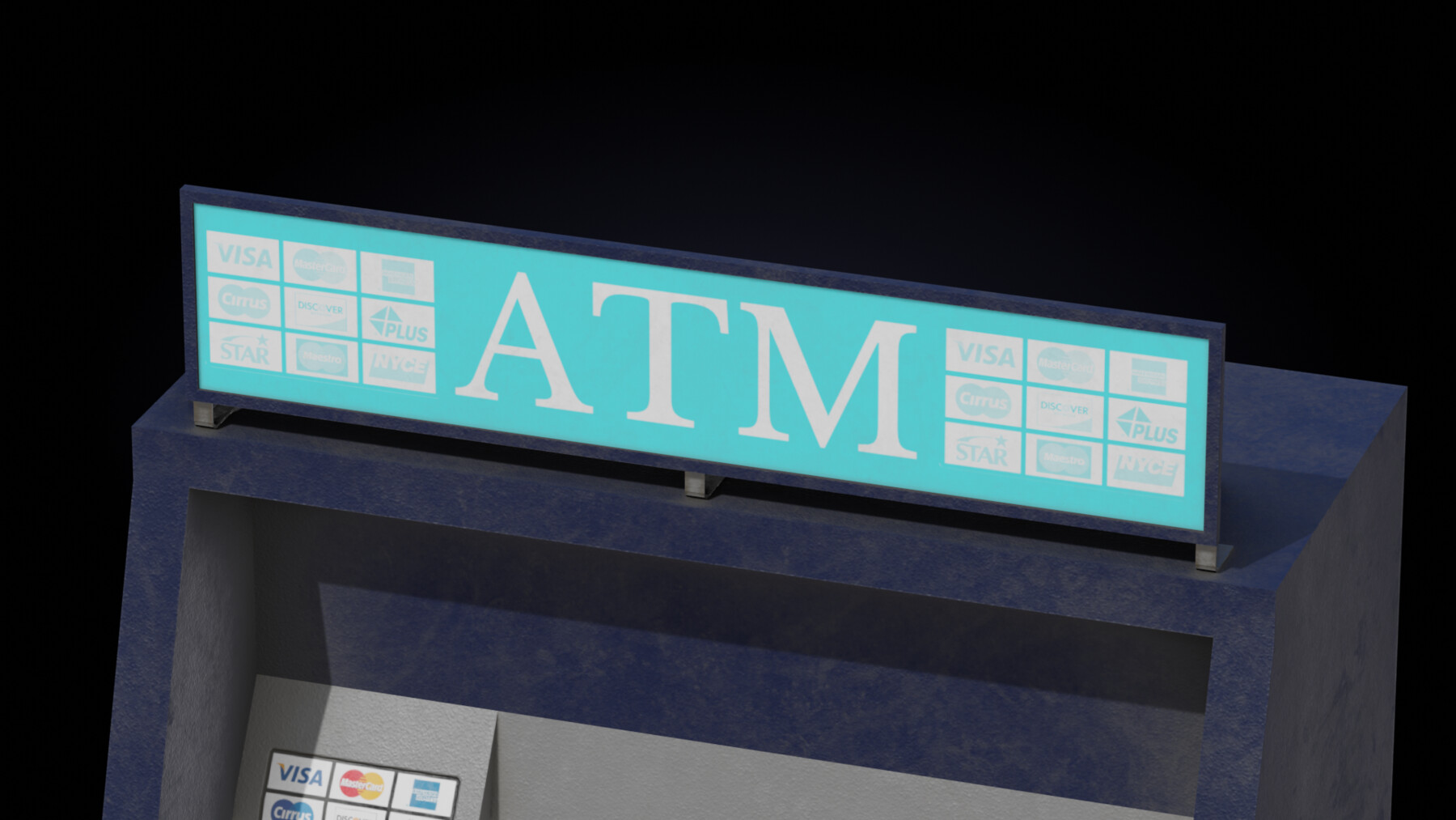 ArtStation - ATM cash machine | Game Assets