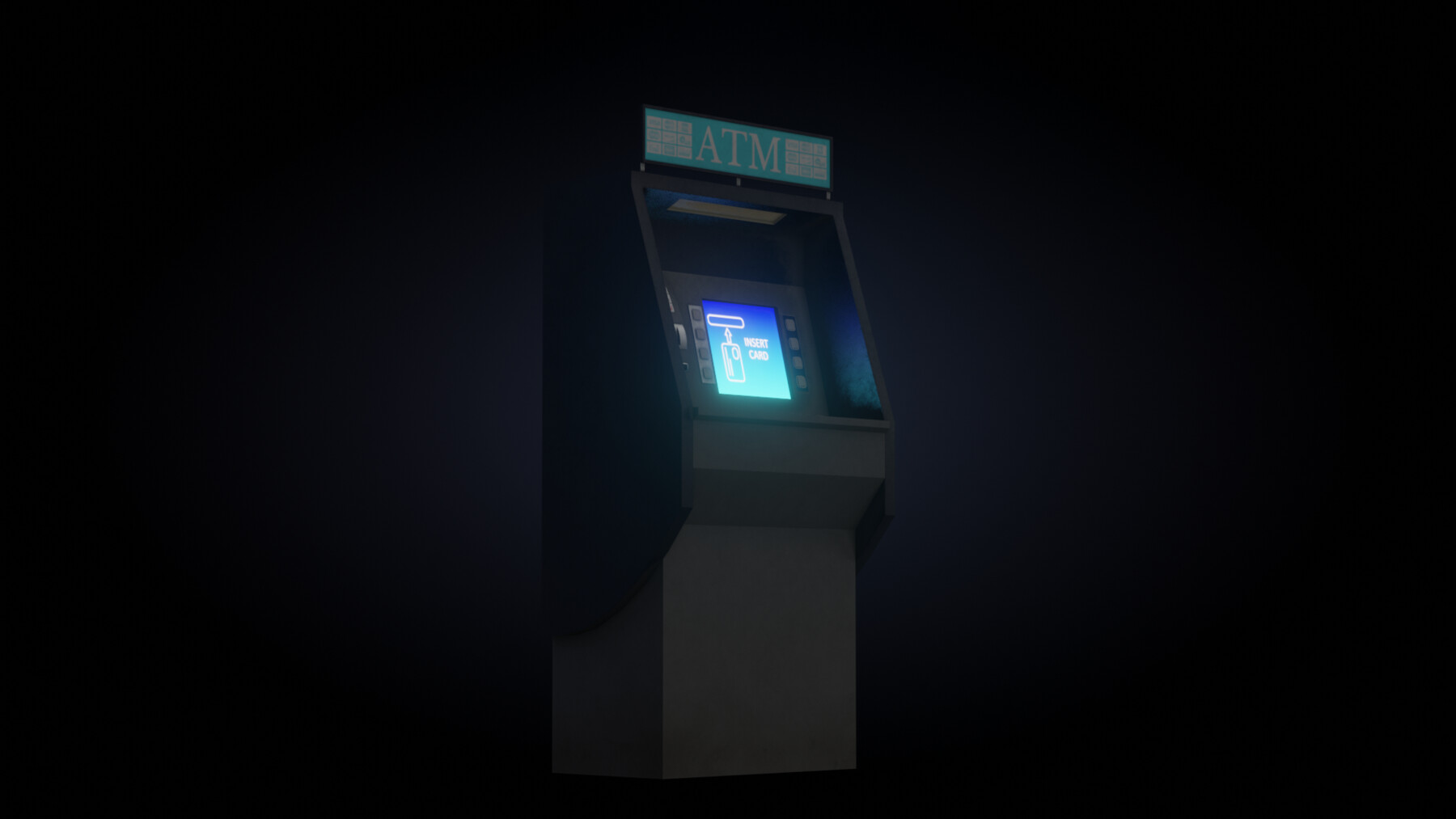 ArtStation - ATM cash machine | Game Assets