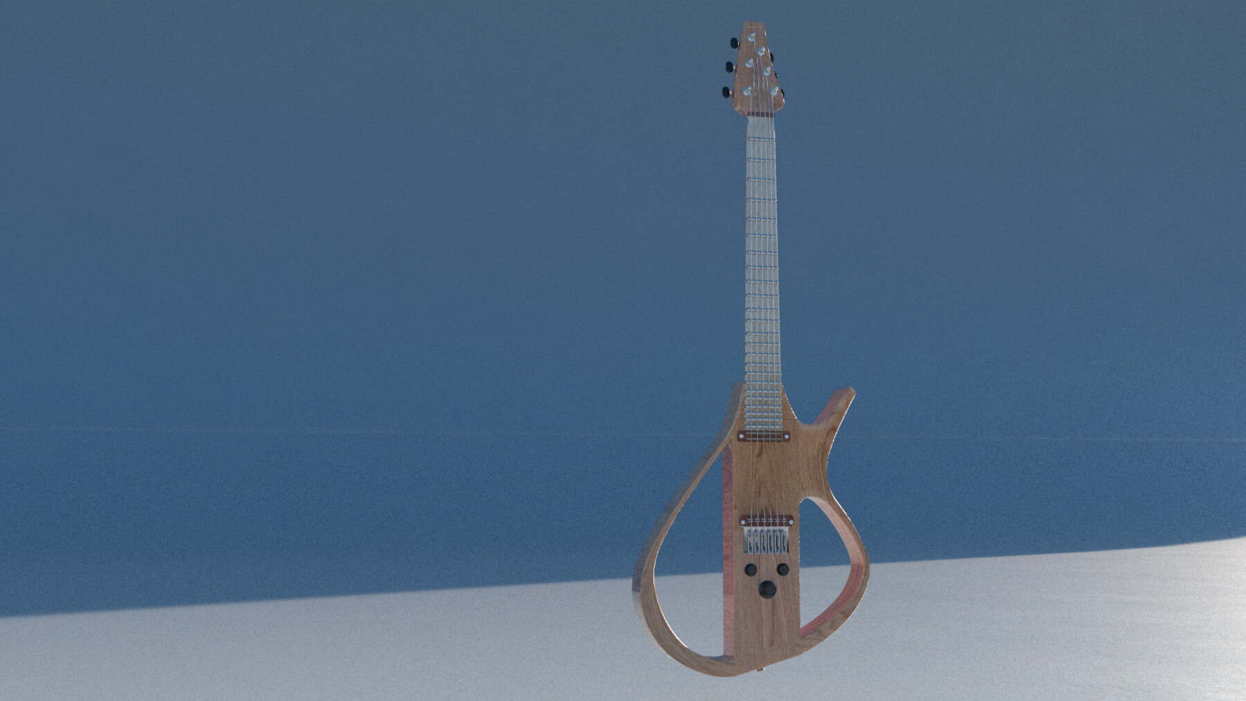 ArtStation - Eletric Guitar Bodyless Design | Resources
