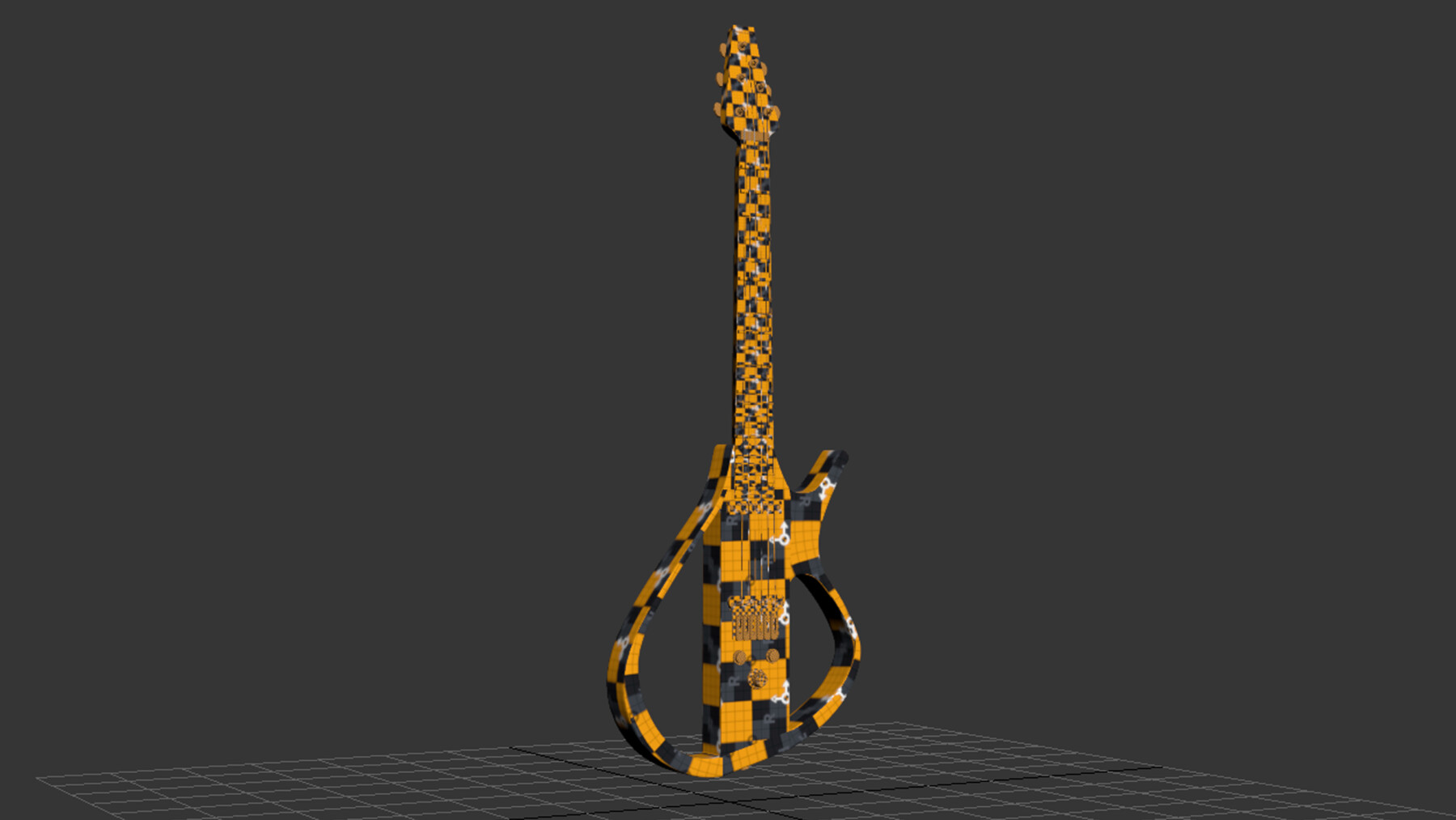ArtStation - Eletric Guitar Bodyless Design | Resources