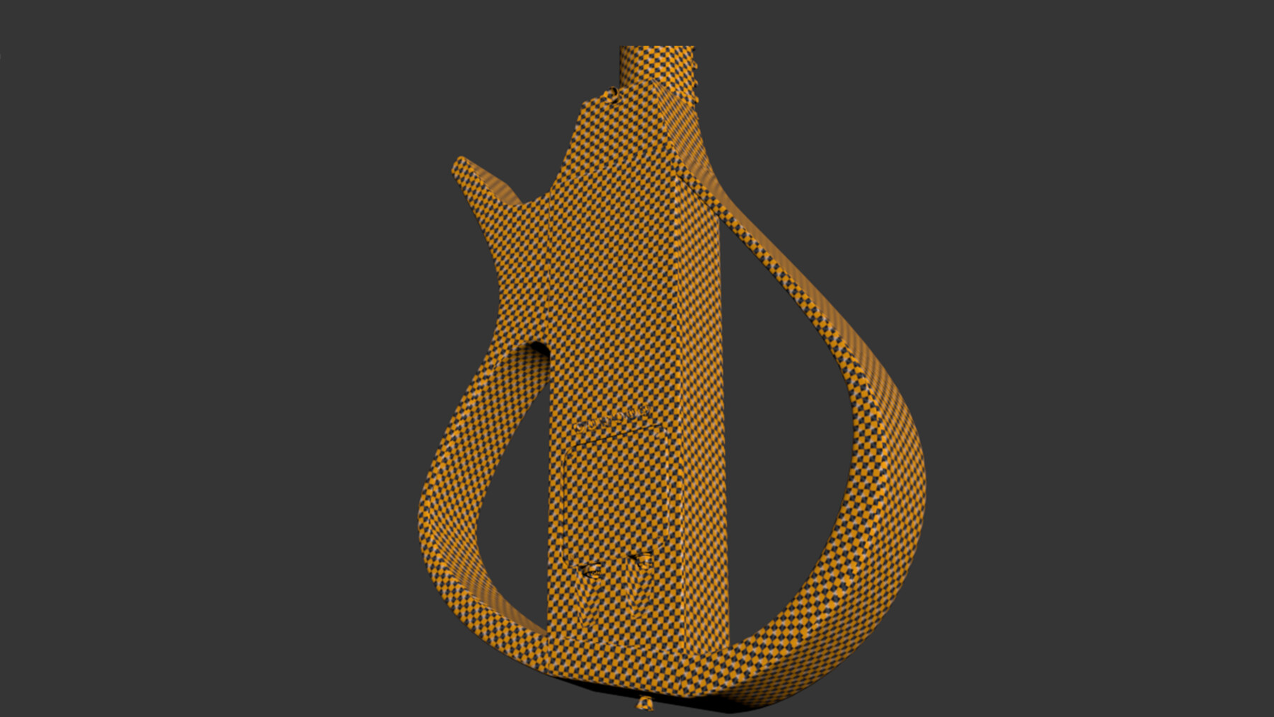 ArtStation - Eletric Guitar Bodyless Design | Resources