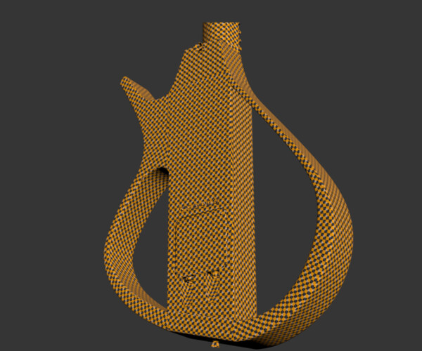 ArtStation - Eletric Guitar Bodyless Design | Resources