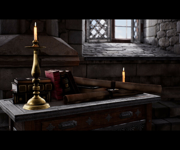 ArtStation - Medieval Castle Interior / Unreal Engine 4 Asset Pack ...