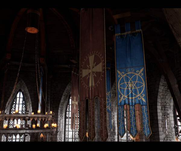 ArtStation - Medieval Castle Interior / Unreal Engine 4 Asset Pack ...
