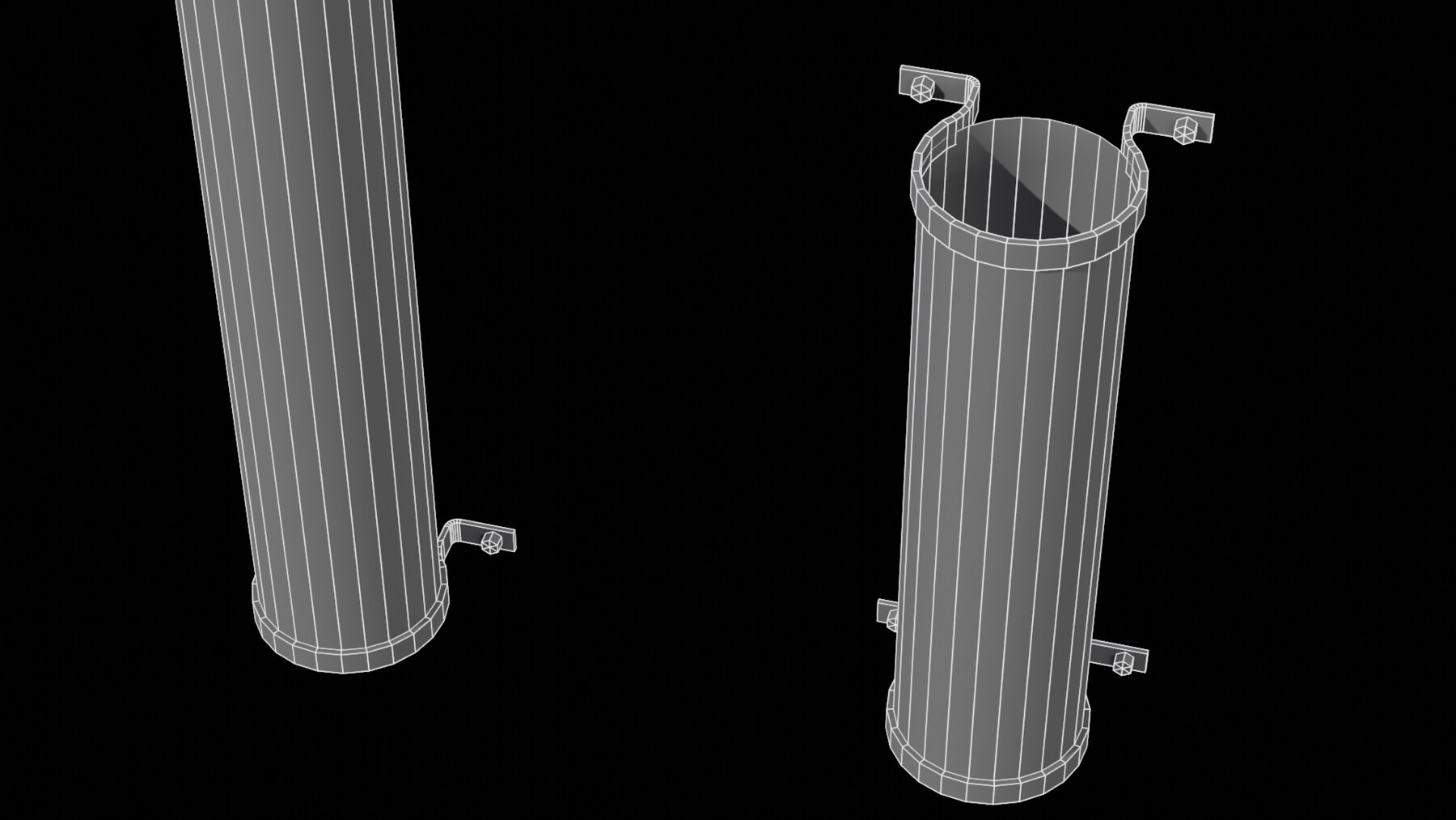 ArtStation - External apartment building kitbash props | Game Assets