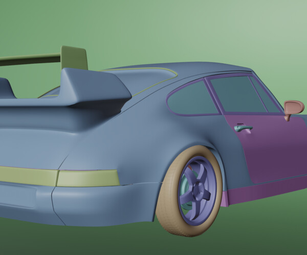 ArtStation - porsche 911 carrera rs 1992 | Resources