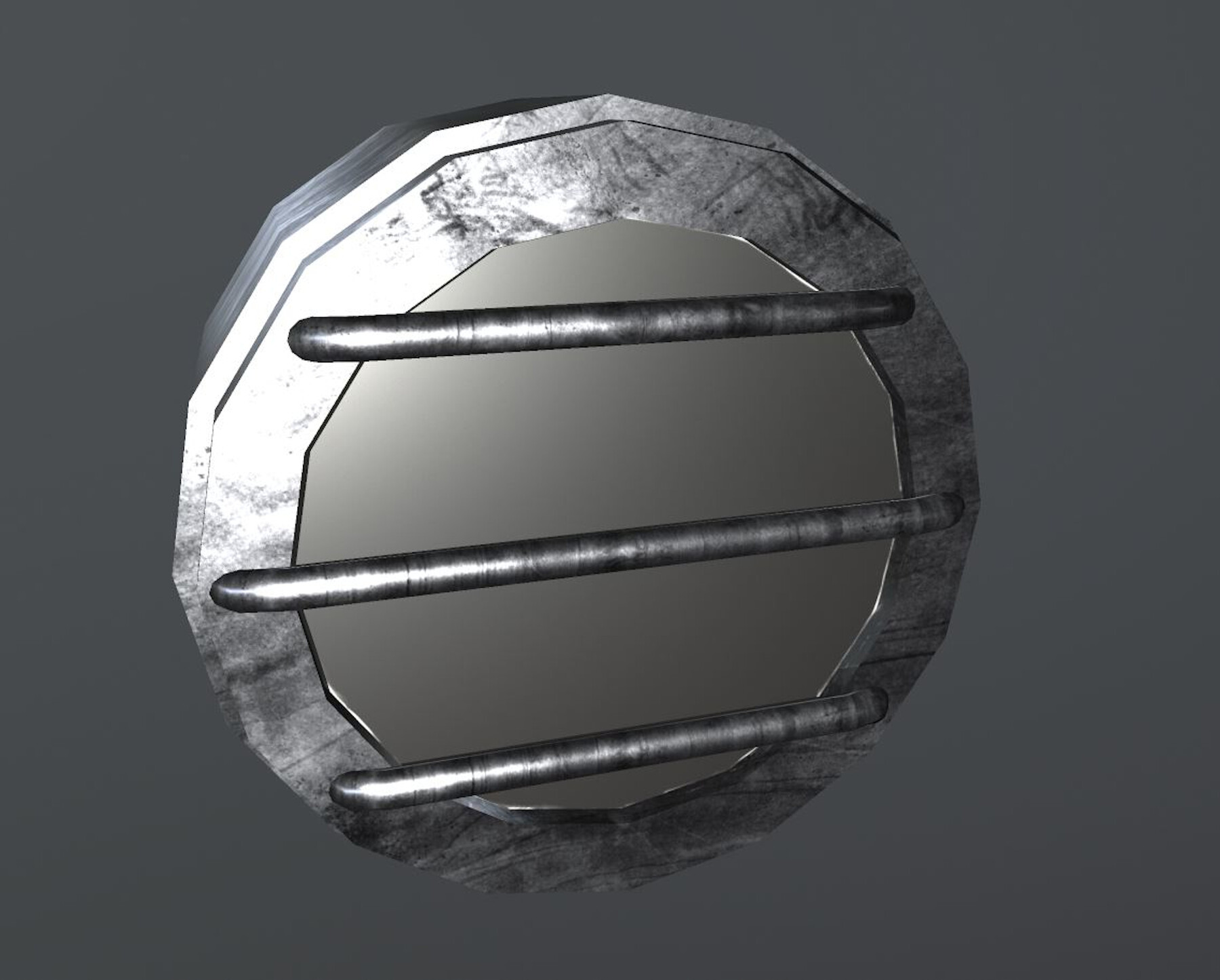 ArtStation - Round Wall Light | Game Assets