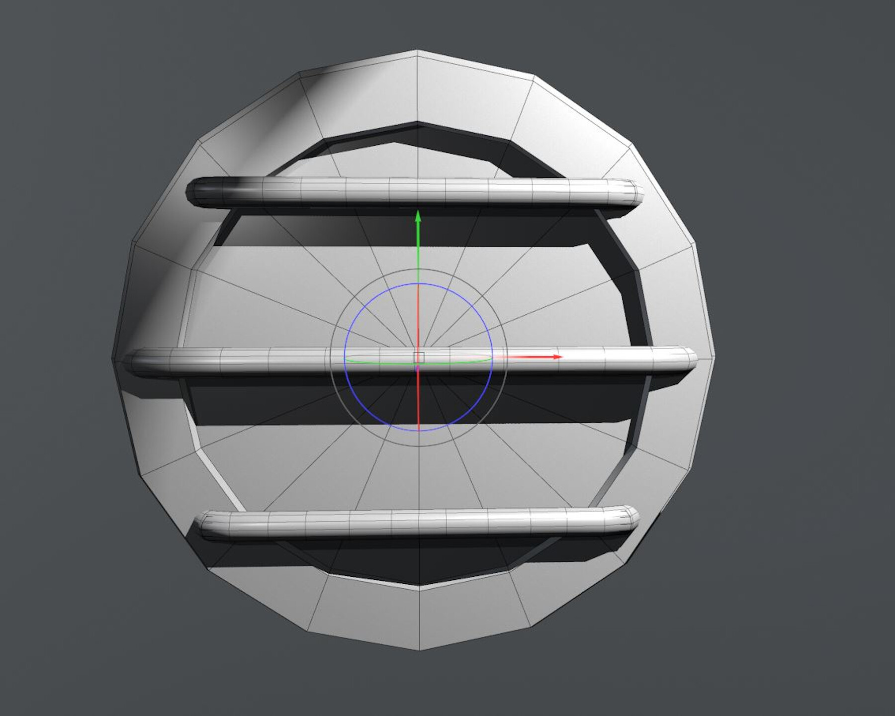 ArtStation - Round Wall Light | Game Assets