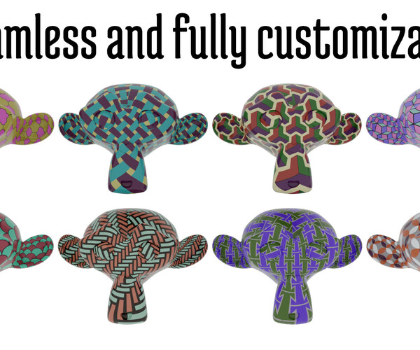 ArtStation - Procedural Floor Patterns for Blender | Resources