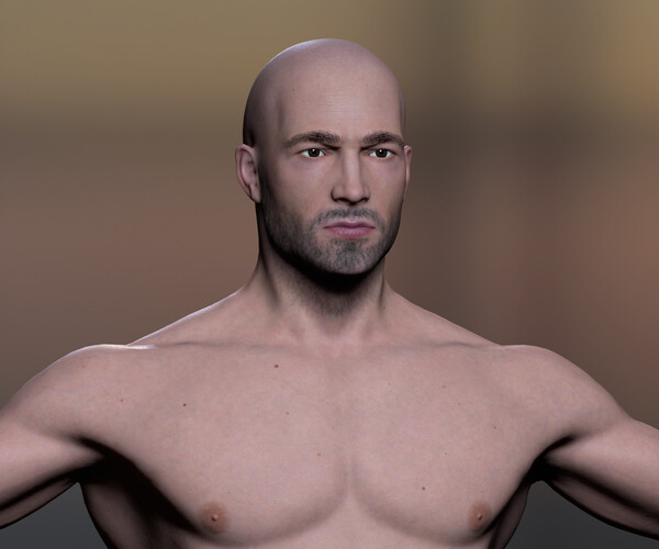 ArtStation - Male Body | Game Assets