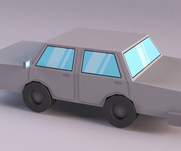 ArtStation - Low Poly Cartoon Car Collection Vol 1 | Game Assets