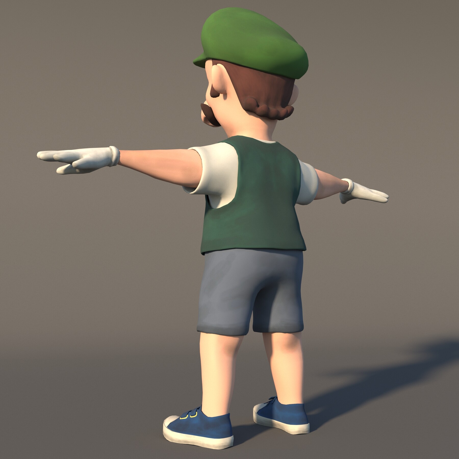ArtStation - cartoon character luigi | Resources