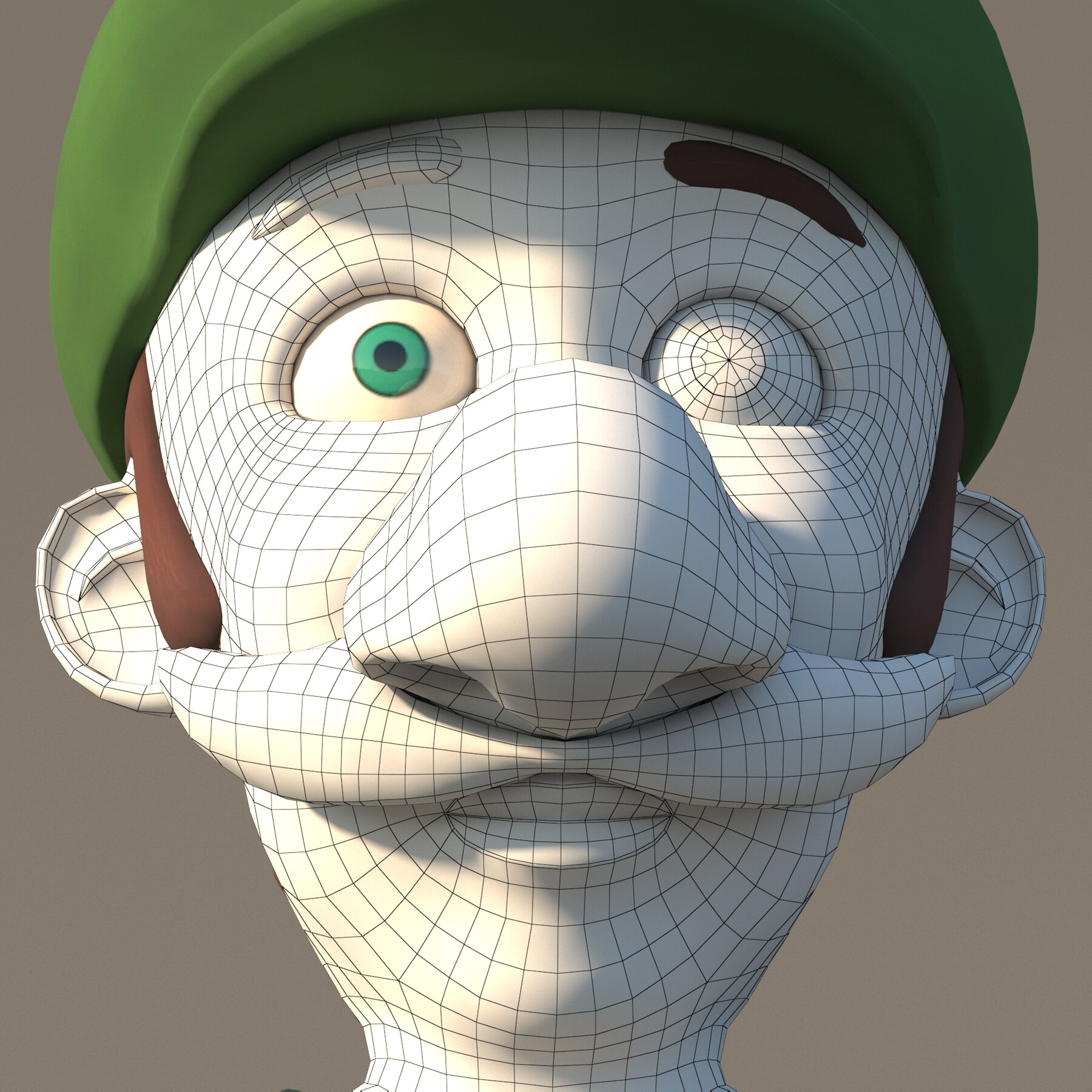 ArtStation - cartoon character luigi | Resources