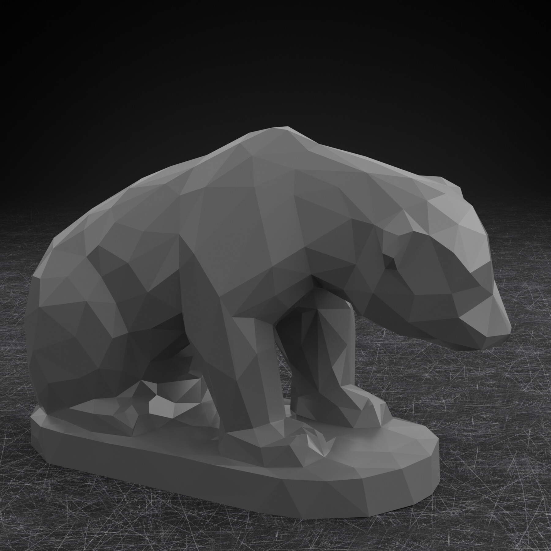 ArtStation - Low Poly Kpack for Kitops - Statues FREE | Resources