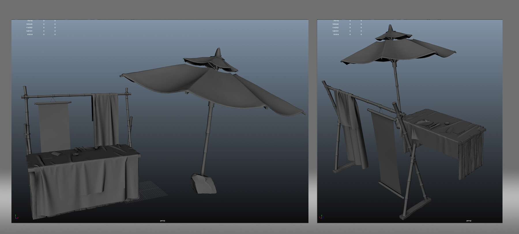 ArtStation - street stall | Resources