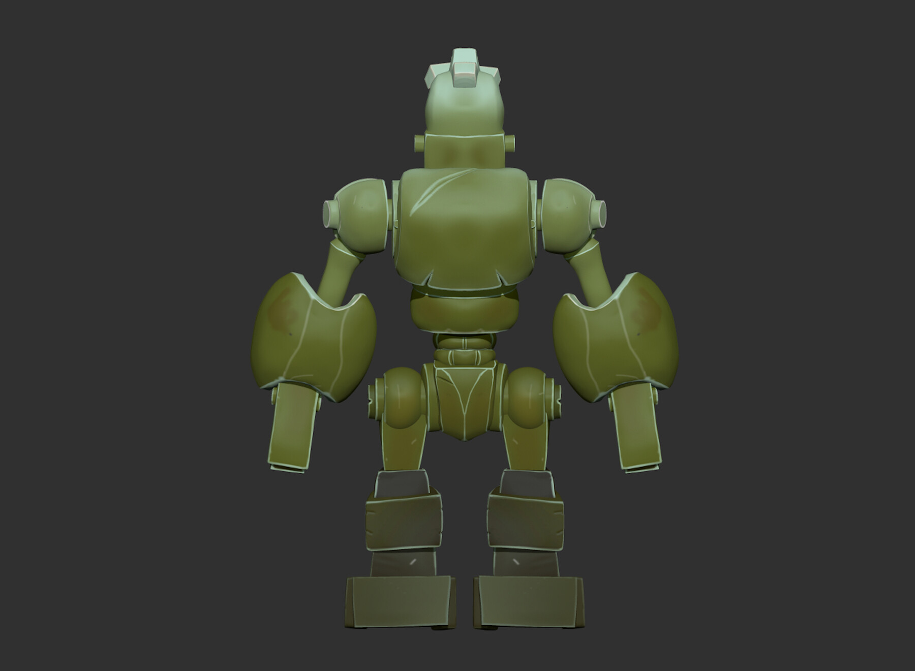 ArtStation - Robot Toy Model Sculpt | Game Assets