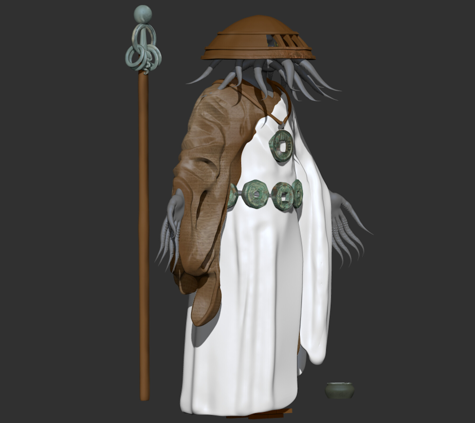 ArtStation - Monk Character Sculpt | Game Assets