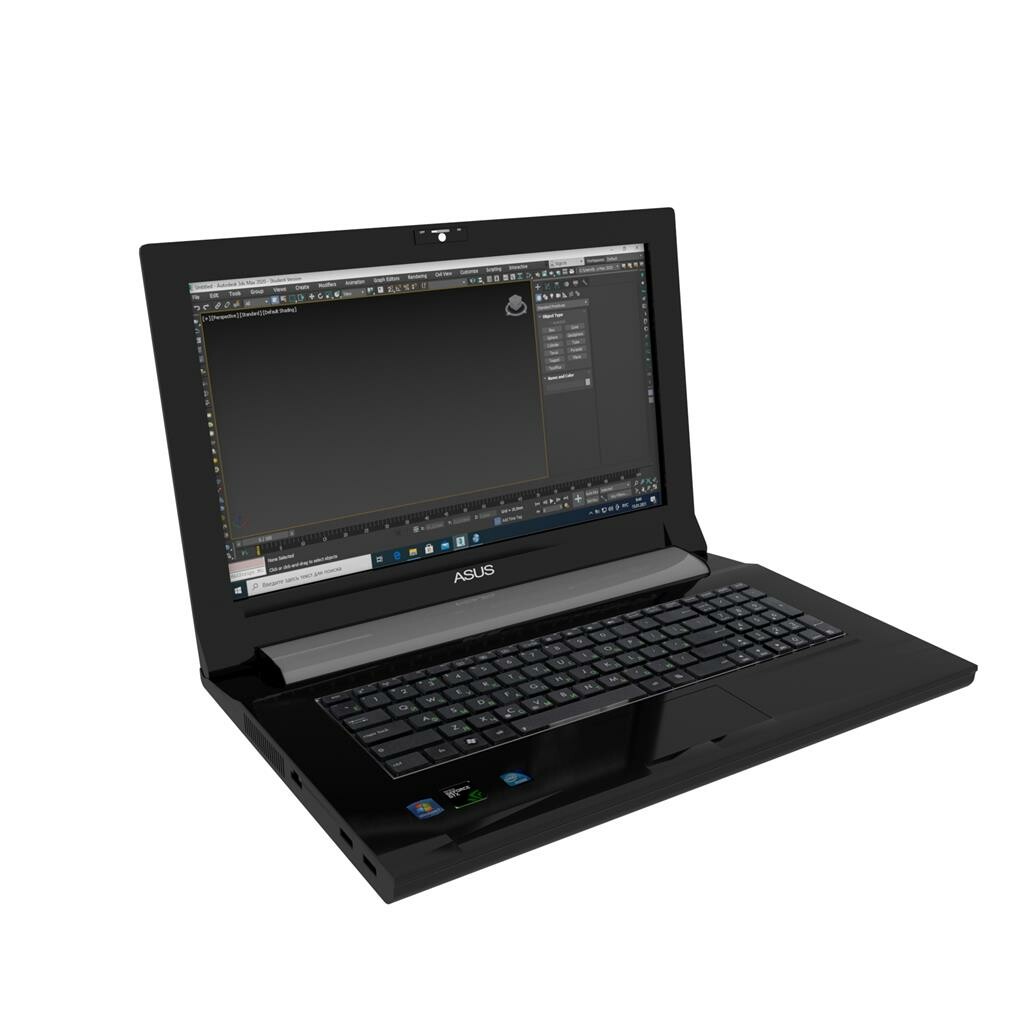 ArtStation - Notebook ASUS N53S 3d-model | Resources