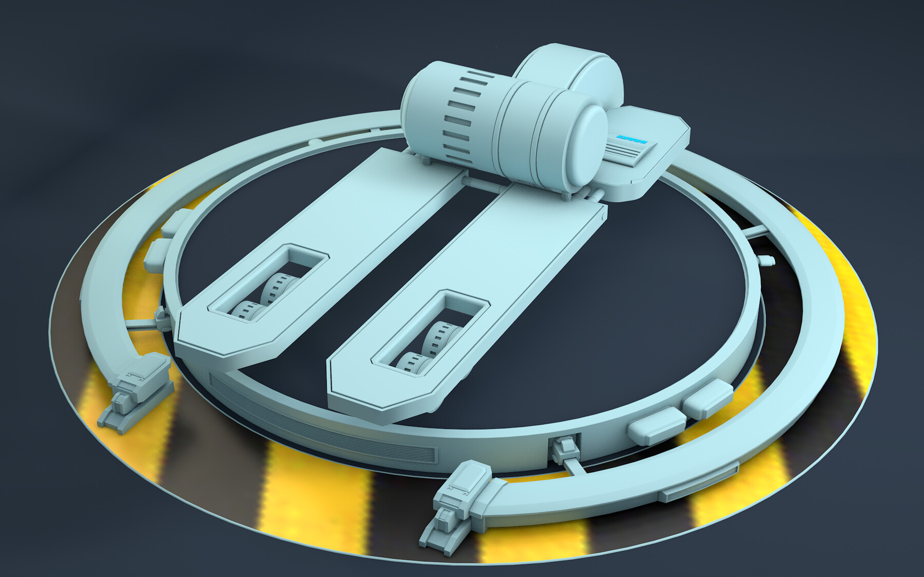 ArtStation - Electrical Road | Game Assets