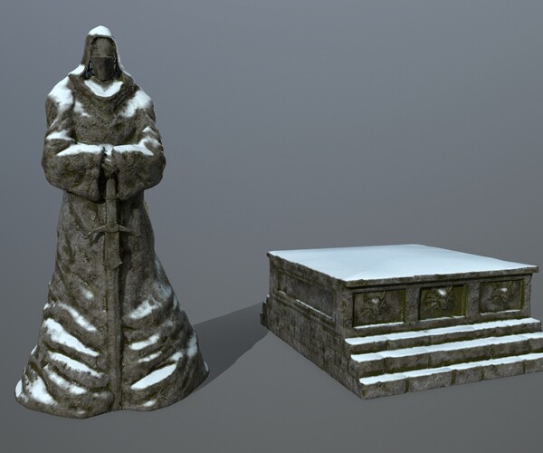 ArtStation - statue | Game Assets