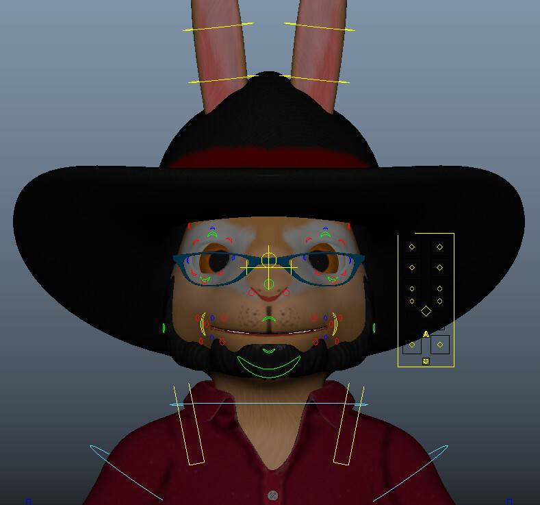 ArtStation - Rabbit Man - Maya Rig | Resources