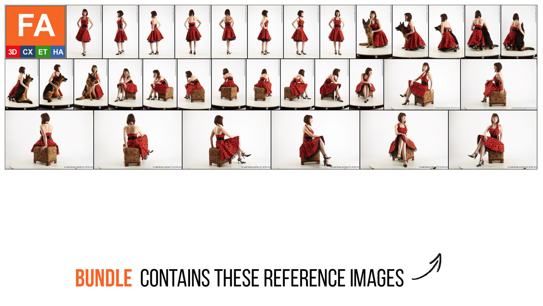 ArtStation - Female Anatomy | Nikola 4 Various Poses | 32 Photos ...