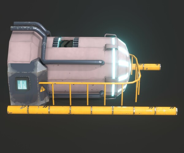 ArtStation - Among Us Power Generator | Game Assets