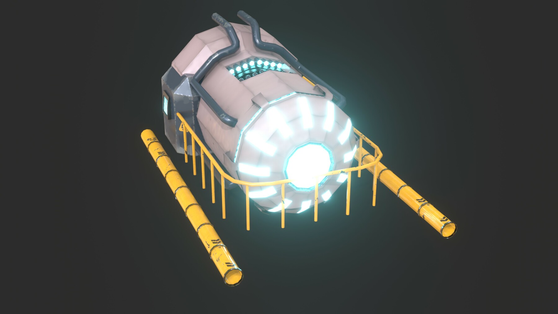 ArtStation - Among Us Power Generator | Game Assets