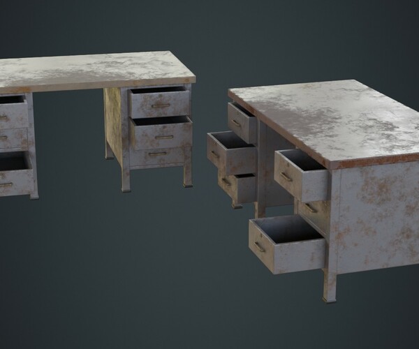 ArtStation - Desk 1D | Game Assets