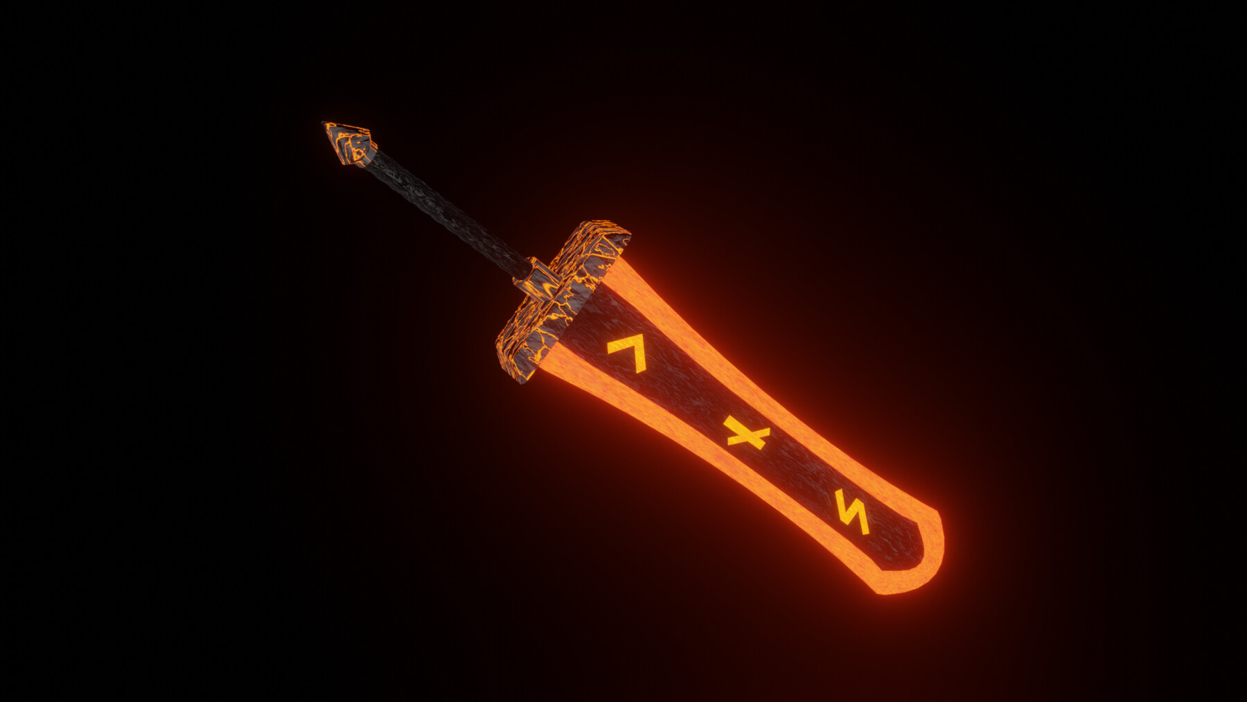 ArtStation - Magma swords | Game Assets