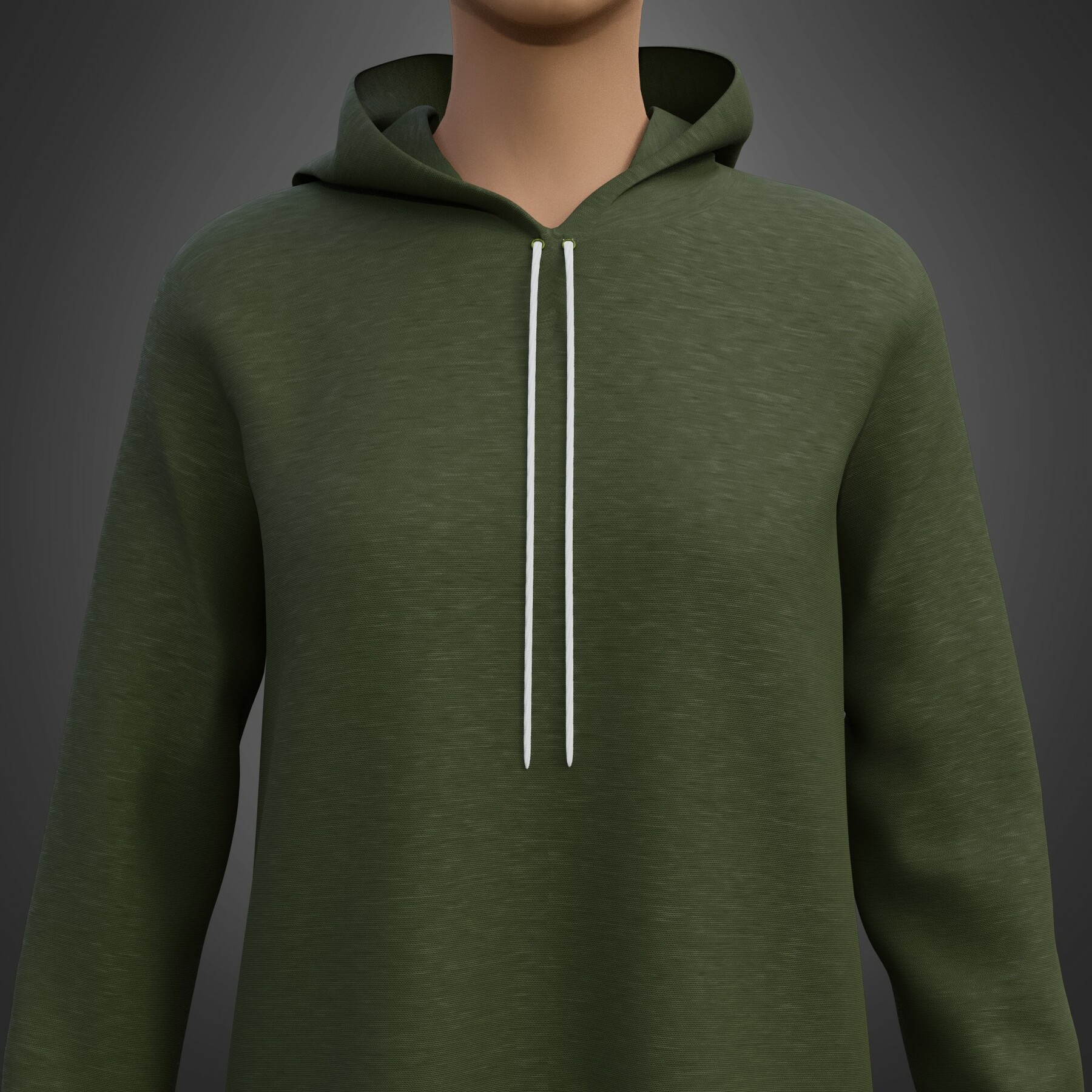 ArtStation - Hood Sweater Dress 3D Model | Resources