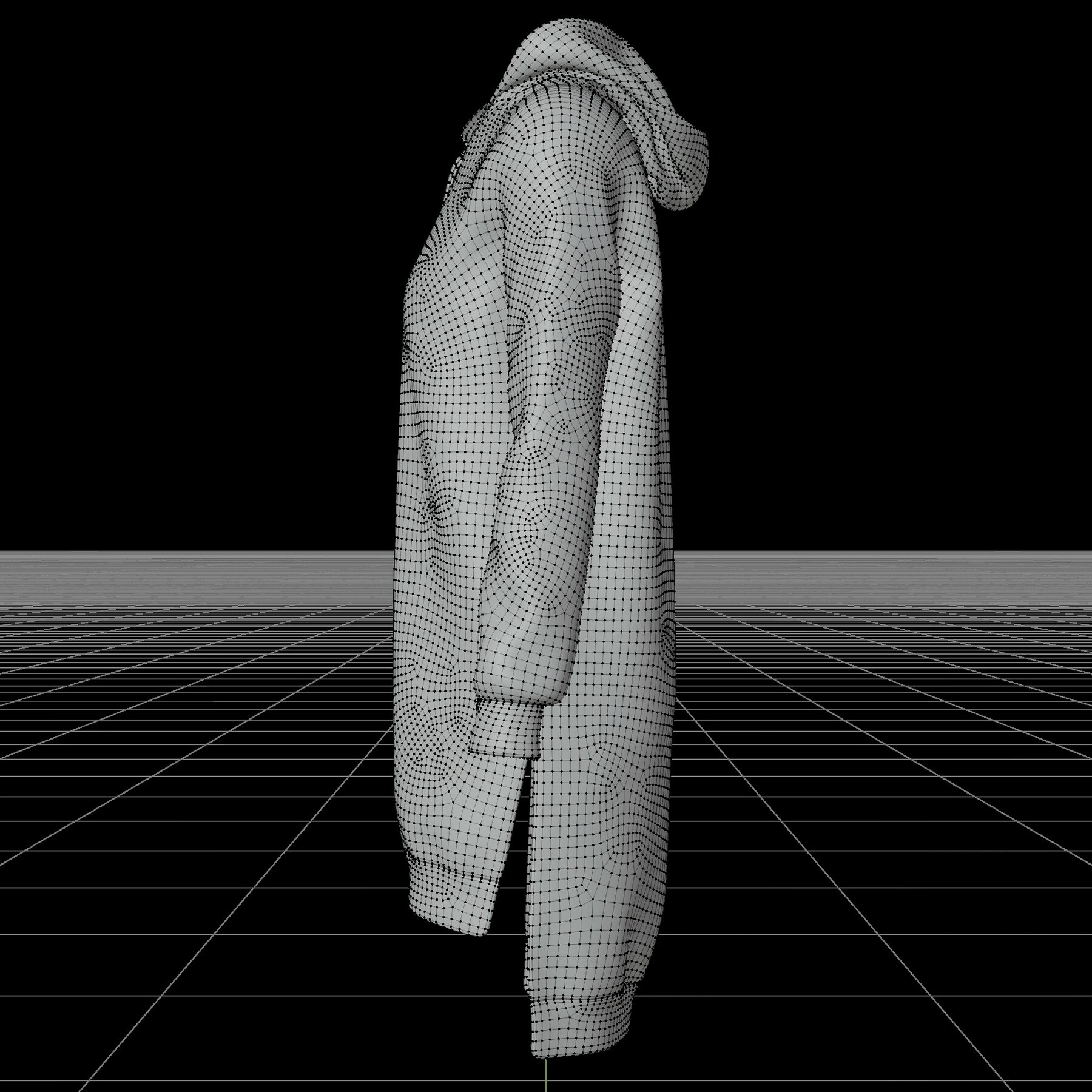 ArtStation - Hood Sweater Dress 3D Model | Resources