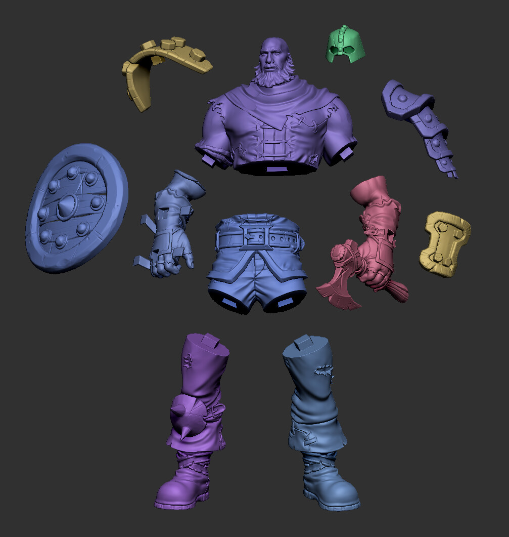 ArtStation - Warcraft Bandit 3D printing ready | Resources