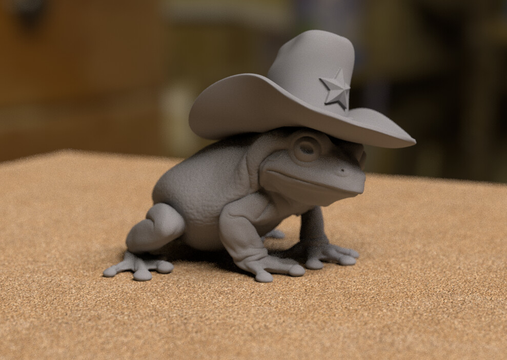 Elliott Holland-Crouch - CowBoy TreeFrog!