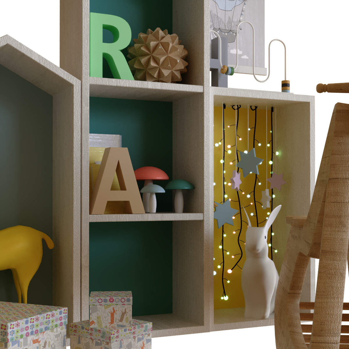 ArtStation - Children decor set 002 | Resources