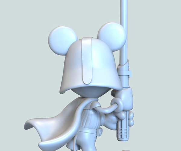ArtStation - Mickey Mouse - Darth Vader | Resources